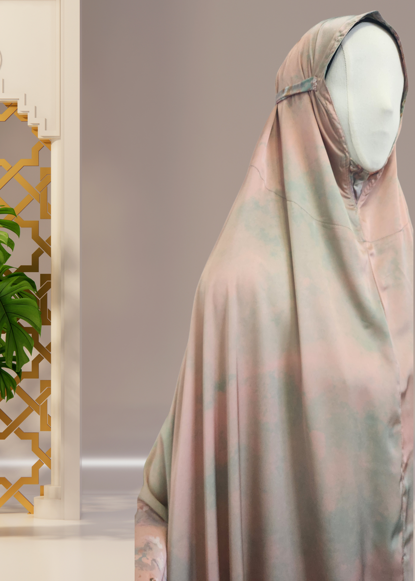 4-Piece Luxury Silk Women's Islamic Prayer/Salah Set – Khushu Modest Wear